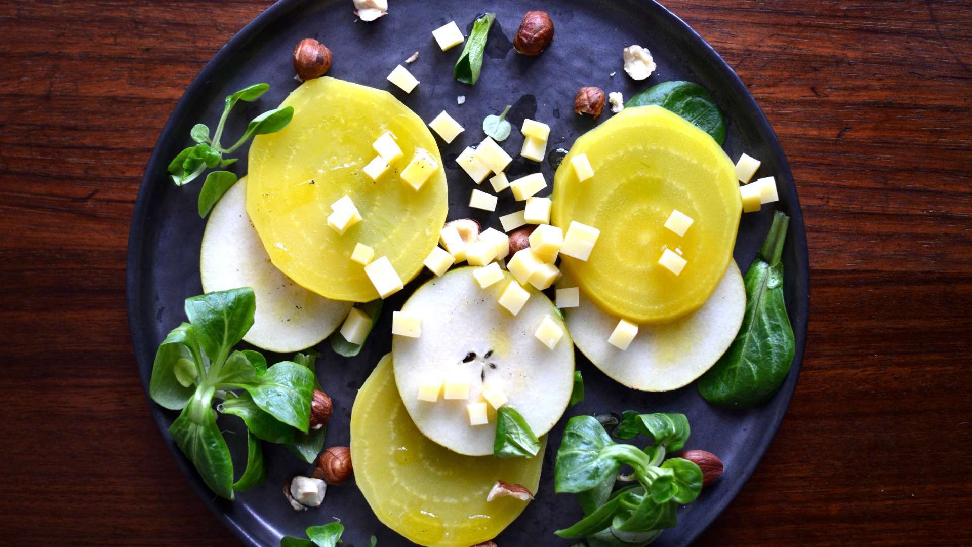 Simple comme une salade de blé et betterave jaune - Bazar Magazin ...